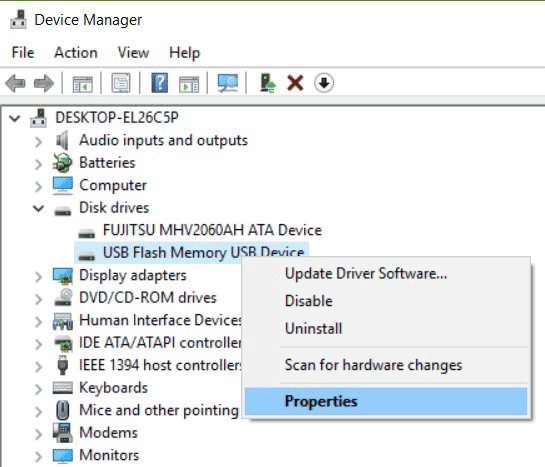 Data Recovery from a USB Flash Drive